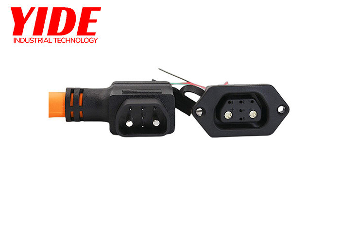 Battery Connectors 2+5pin Female Waterproof Connectors For E-Motorbike ...