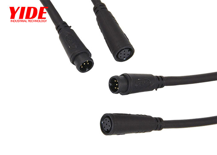 Ebike 6 Pin Male Female Connector Motorcycle Electric Green Cable