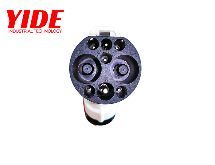 80A / 125A EV Electric Car Connector IP68 9PIN Male Interlock